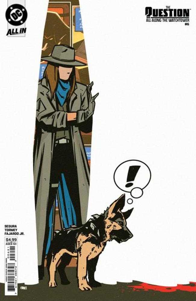 Question All Along The Watchtower #6 (Of 6) Cover B Jorge Fornes Card ...